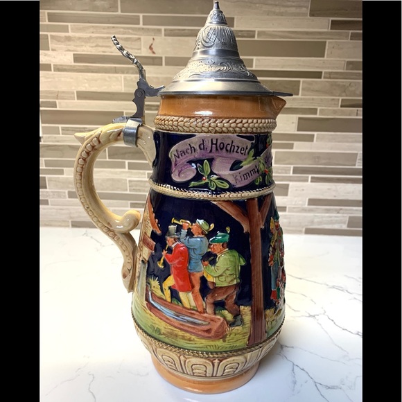 Other | Handcrafted Beer Stein Pitcher | Poshmark
